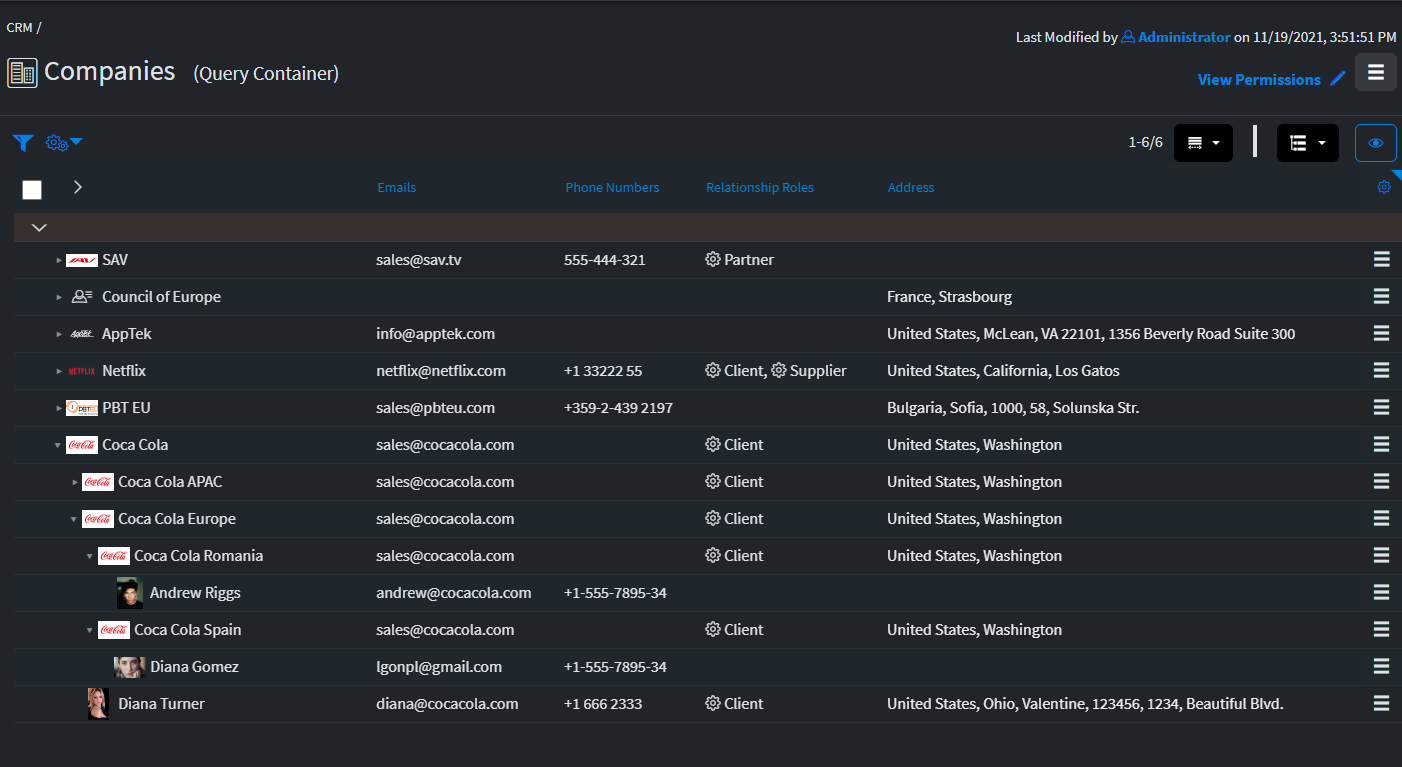 Contacts Management - Profuz Lapis